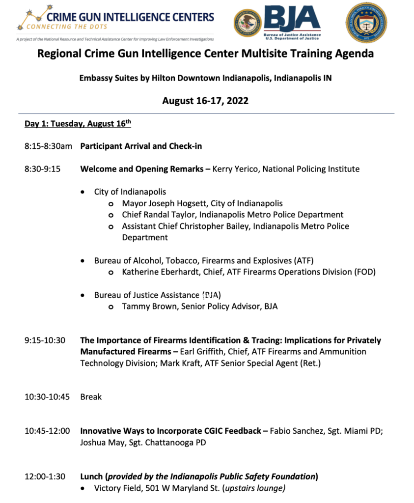 CGIC Resources Landing - The National Crime Gun Intelligence Center ...